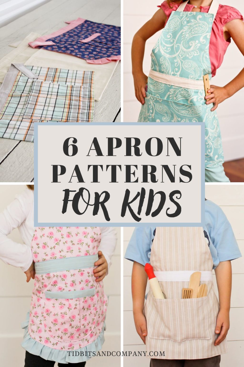 Apron Patterns with Kid Friendly Design - Tidbits