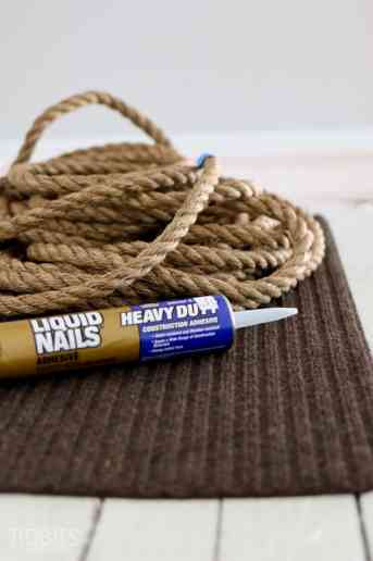 How to Make a Rope Rug | A DIY Tutorial by TIDBITS