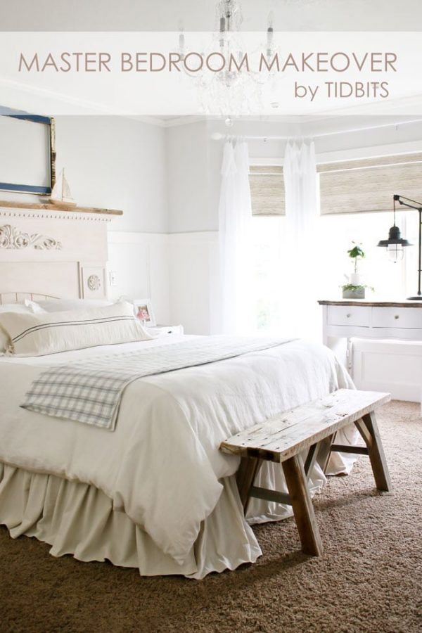 Master Bedroom Makeover Reveal - Tidbits