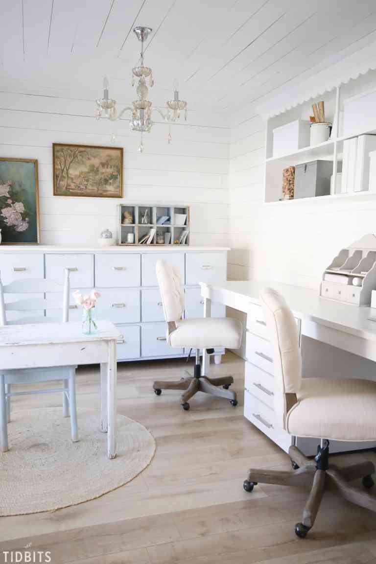 Home Office Makeover - Tidbits
