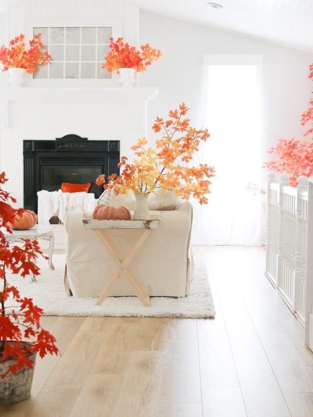 Fall Leaves In Decor Story - Tidbits