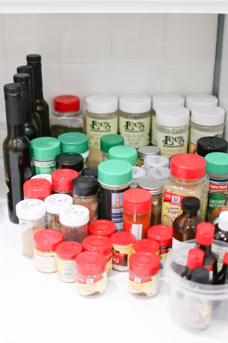Baking Cupboard Organization - Tidbits