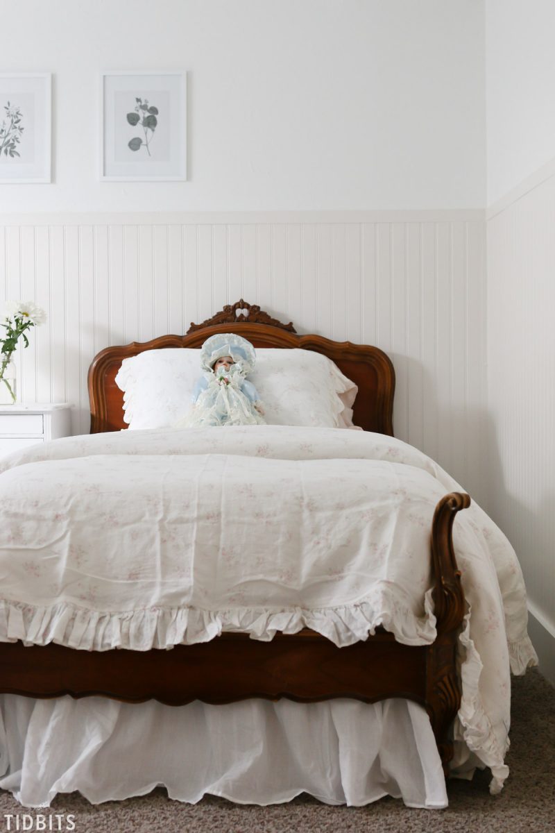 French Cottage Girls Bedroom Makeover - Tidbits