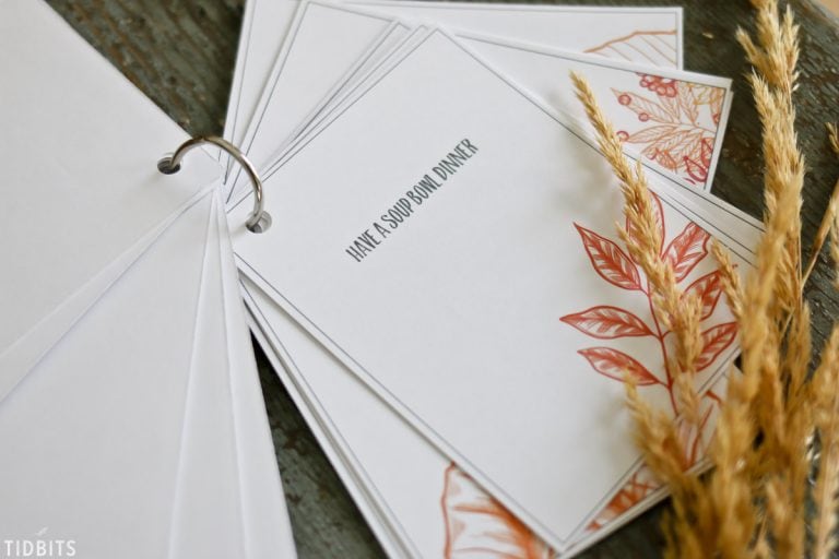 30 Days of Fall Fun Free Printable - Tidbits