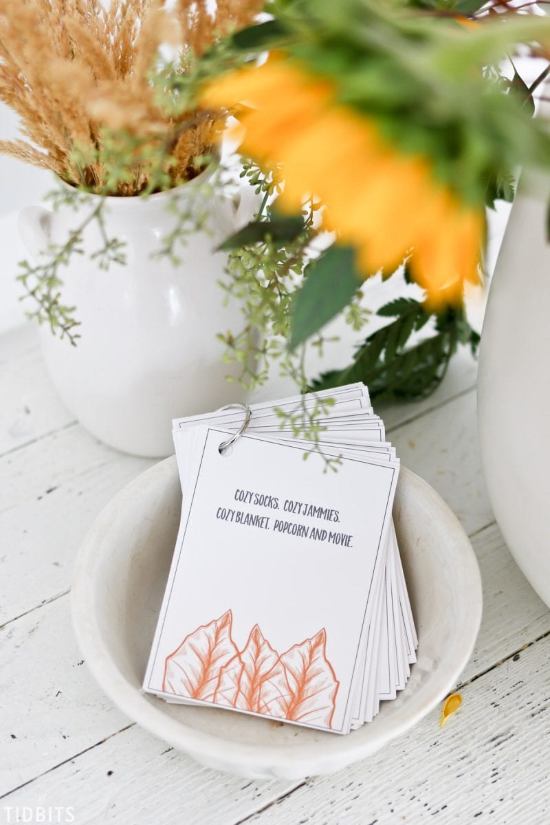 30 Days of Fall Fun Free Printable - Tidbits