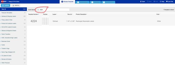How to Print and Design with Avery Labels - Tidbits