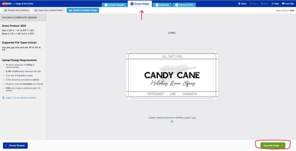 How to Print and Design with Avery Labels - Tidbits