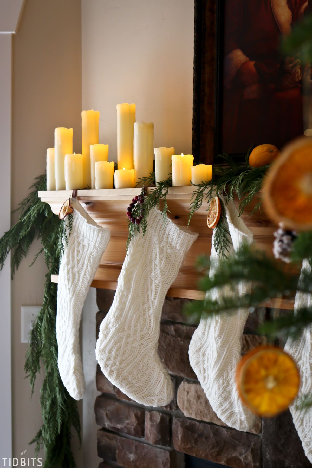 Natural Christmas Decorations Tidbits