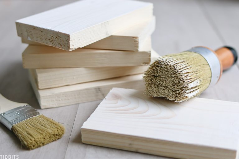How to Whitewash Wood (2 Techniques!) | TIDBITS