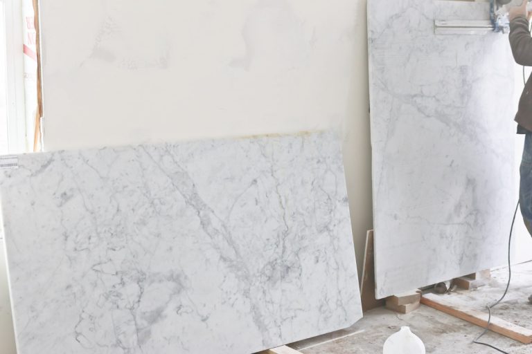 How to Cut, Hone and Install Marble Yourself - Get the Look for WAY ...