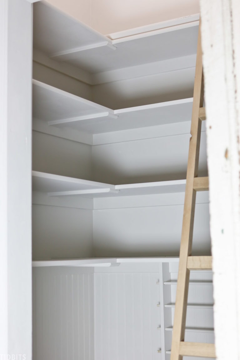 DIY Building a Multi-Purpose Storage Closet - Tidbits