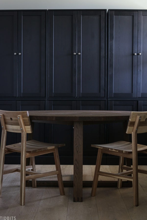 DIY Ikea Havsta Cabinet Hack with Marble Slab | TIDBITS by Cami