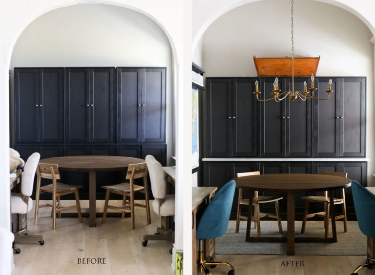 DIY Ikea Havsta Cabinet Hack with Marble Slab | TIDBITS by Cami