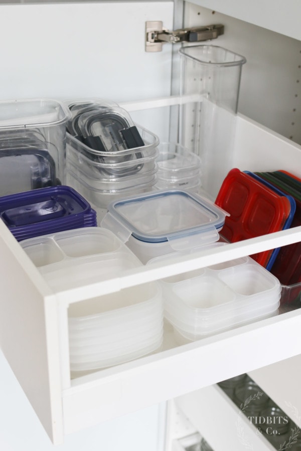 Organize Kitchen Drawers and Cabinets | A Kitchen Refresh - Tidbits