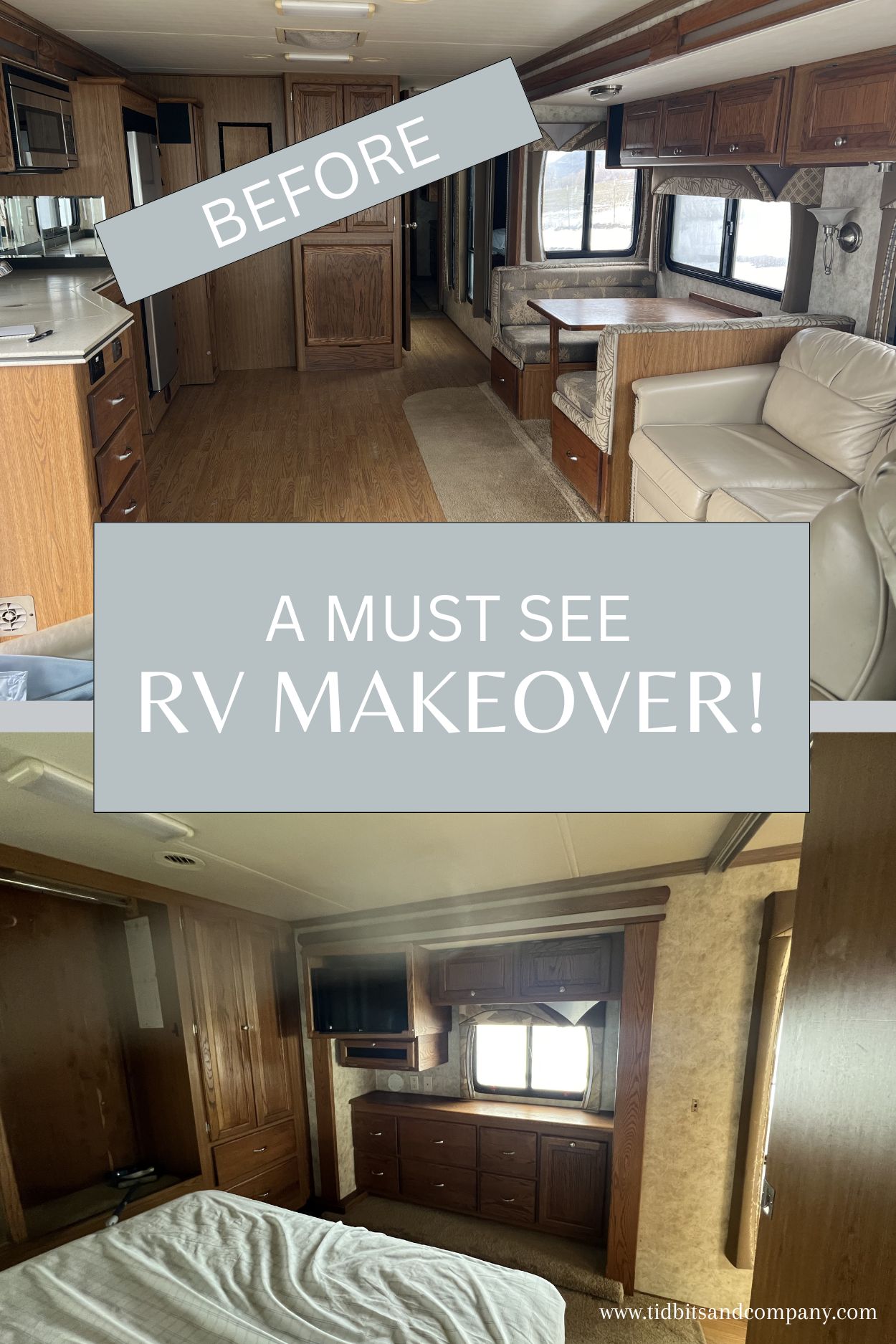 Motorhome Remodel | Our New RV Tour - Tidbits