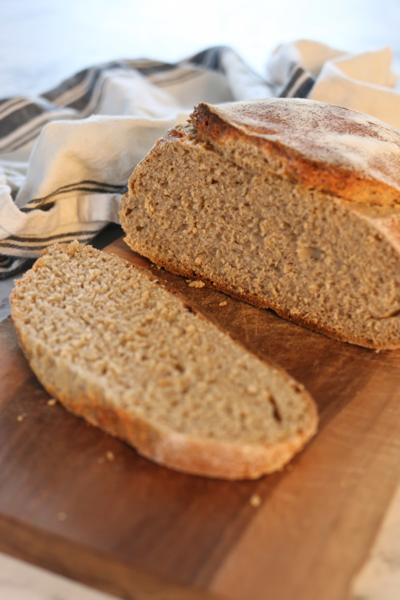 100% Whole Grain Sourdough Bread Made Simple - Tidbits