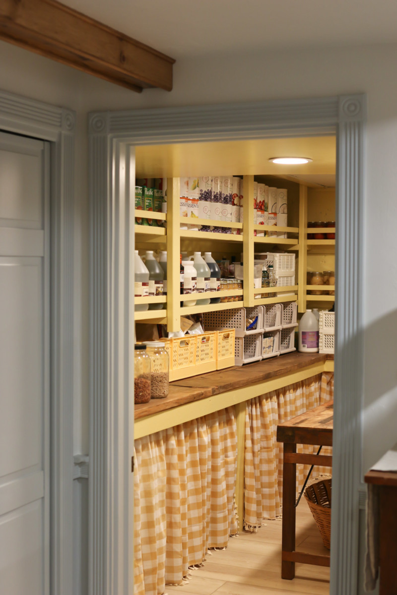 Basement Food Storage Room - Tidbits