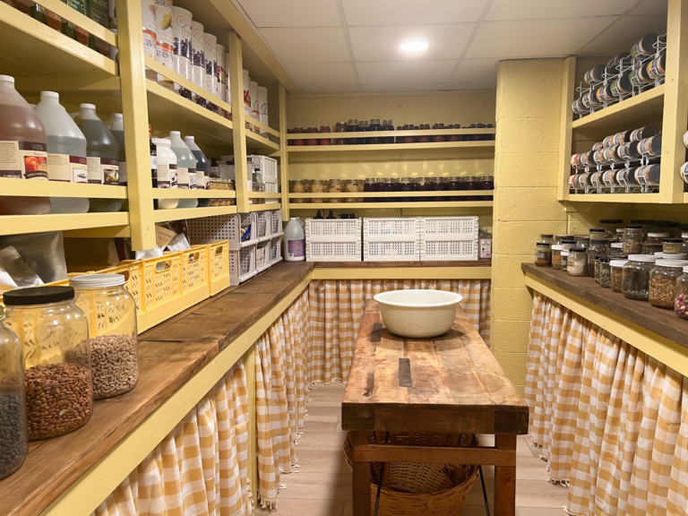 Basement Food Storage Room - Tidbits